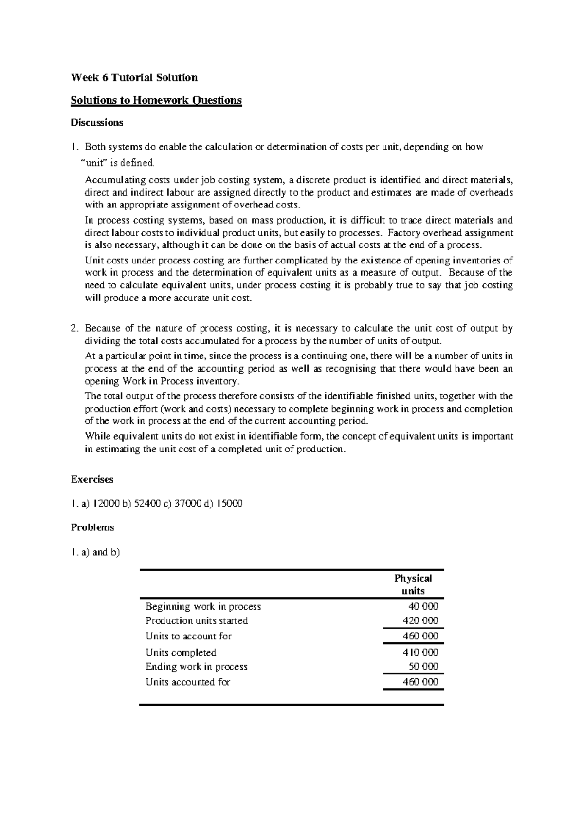 Week 6 Tutorial Solution - Week 6 Tutorial Solution Solutions to ...