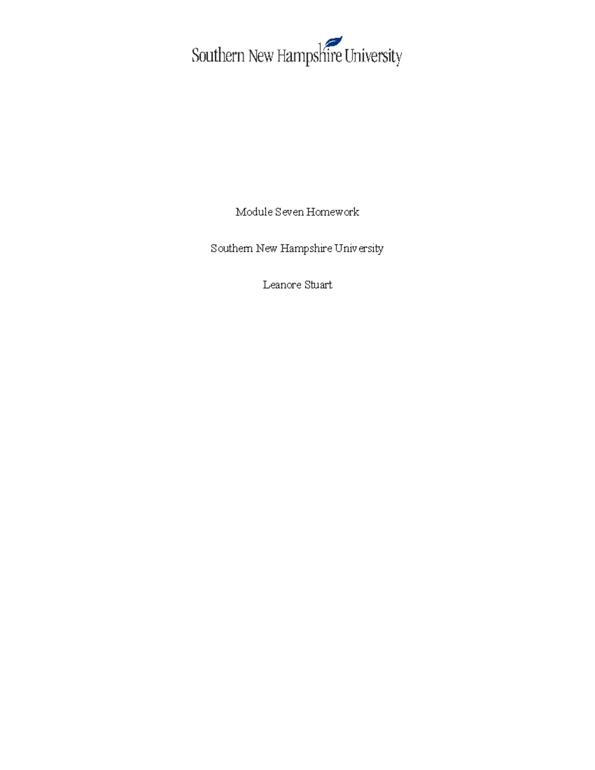 ACC 340 Module Seven Homework - Module Seven Homework Go into Shapiro ...