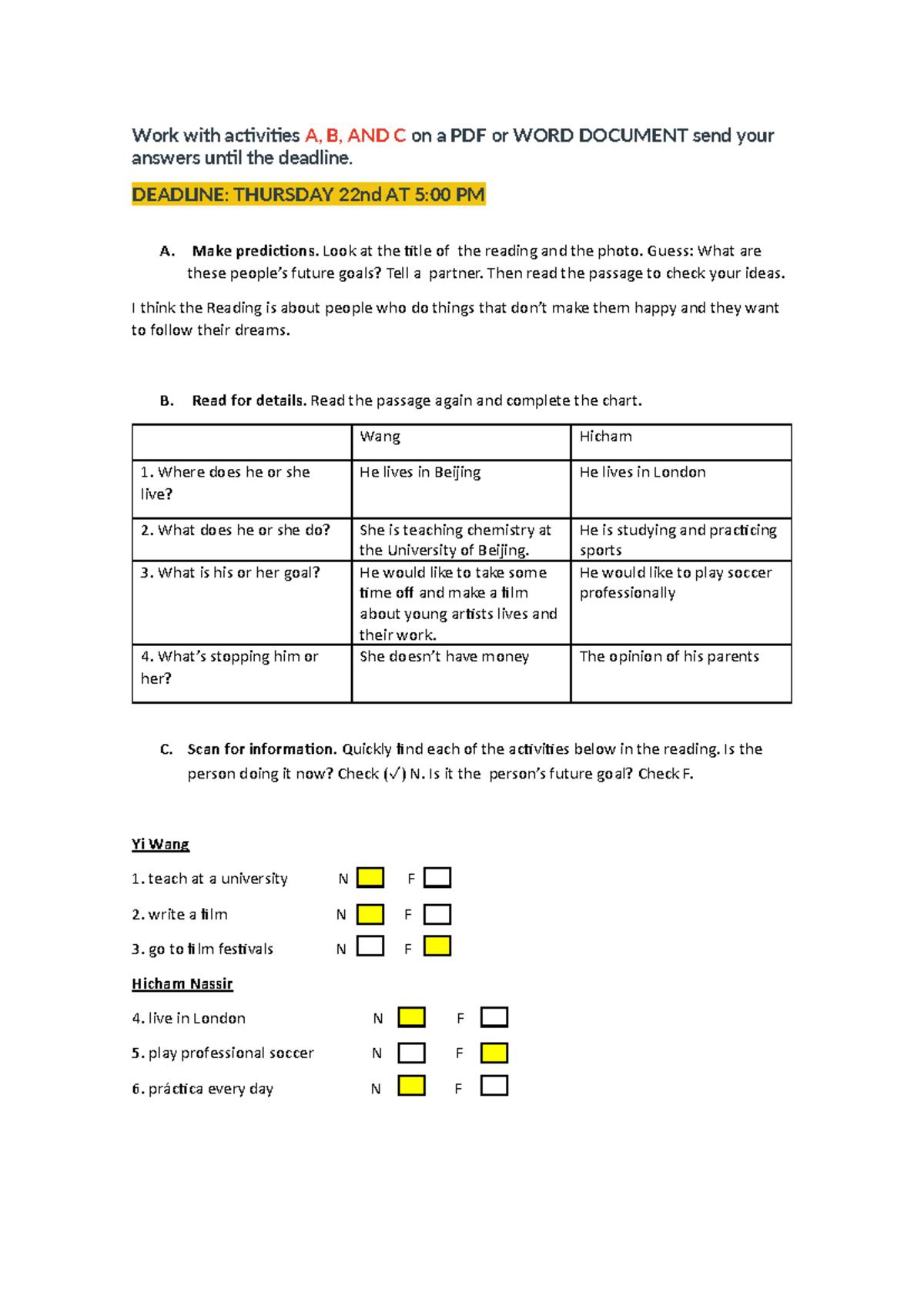 Homework 3 - Reading Activities A, B, & C Analysis - Studocu