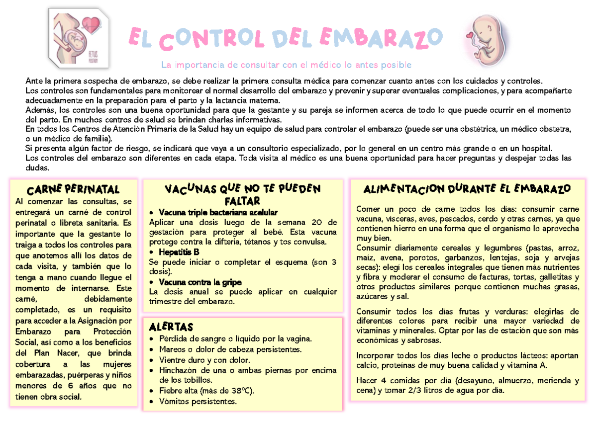 EL Control DEL Embarazo - La importancia de consultar con el médico lo ...