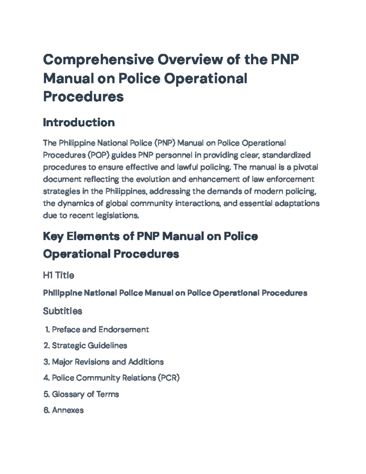 Investigation Report Types and Best Practices Guide - POLICE 137 - Studocu
