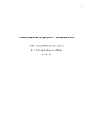 [Solved] A Explain the process you will use to monitor individual ...