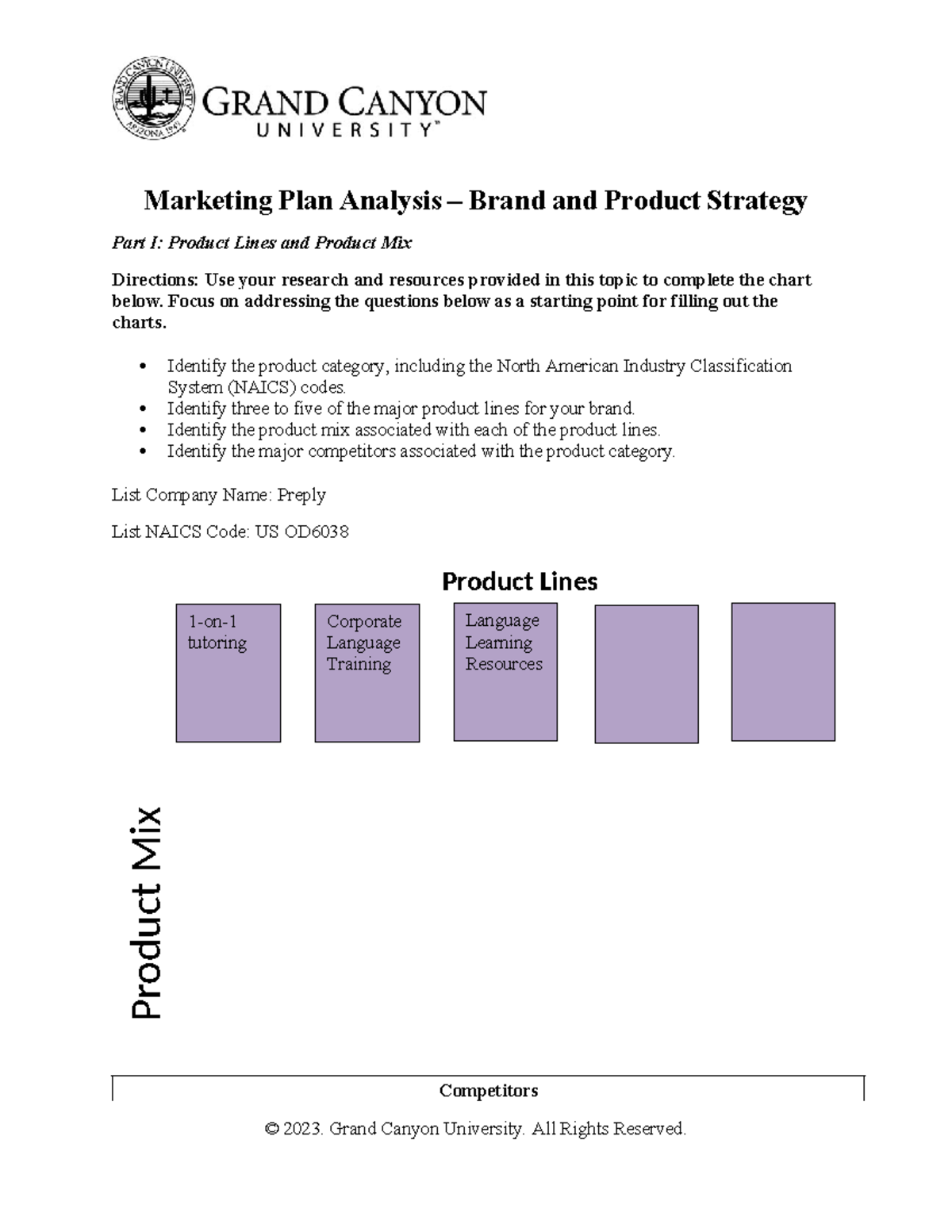 MKT-315-RS-T4-Marketing-Plan-Analysis-Brand-Product-Strategy - Studocu