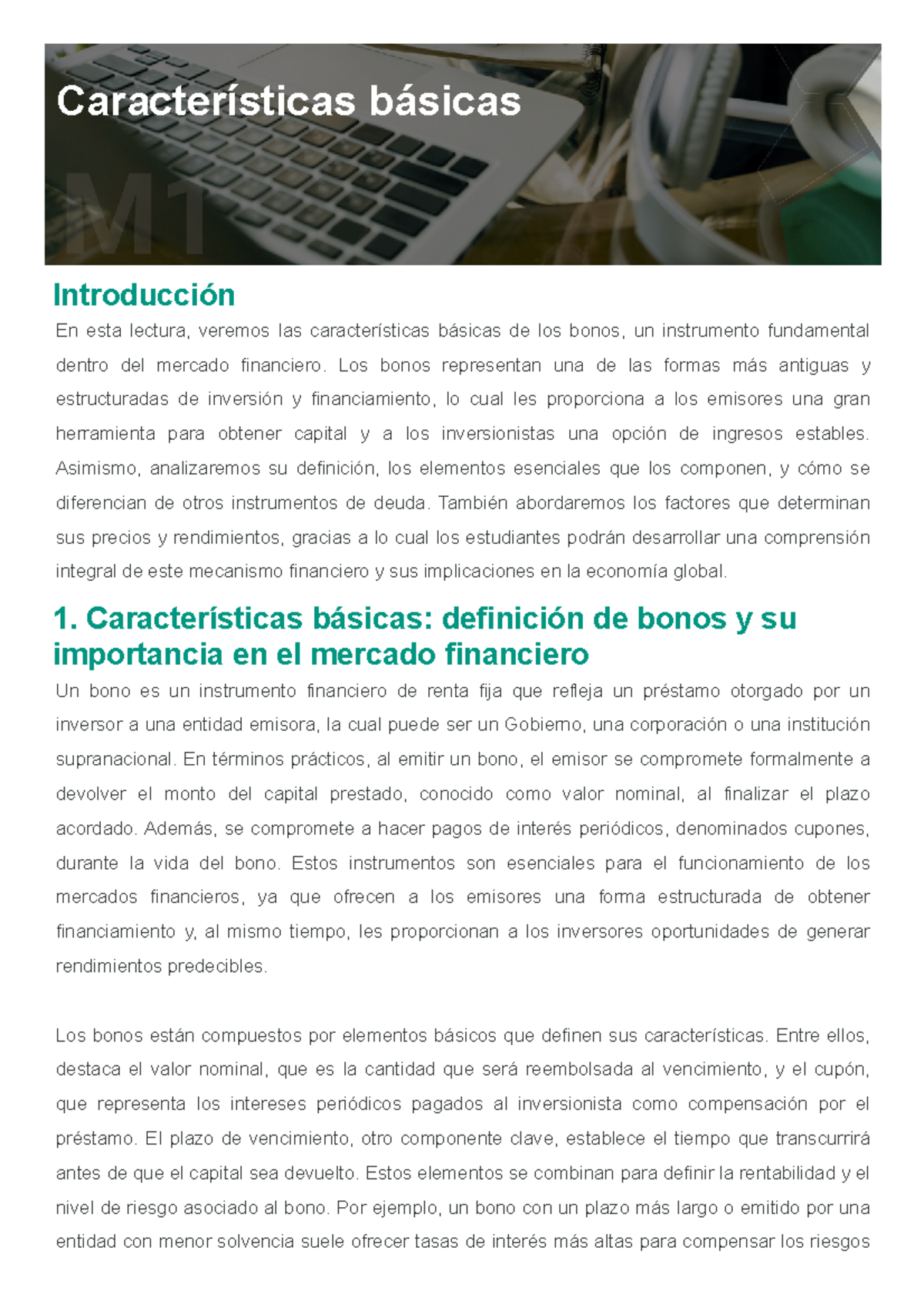 Características Básicas de los Bonos: Definición y Elementos Clave ...