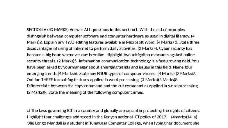 Digital Literacy: Understanding Software, Hardware, and ICT Trends ...