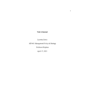 MT217 UNIT 1 Assignment - UNIT 1 ASSIGNMENT In this assignment, you will be assessed based on ...