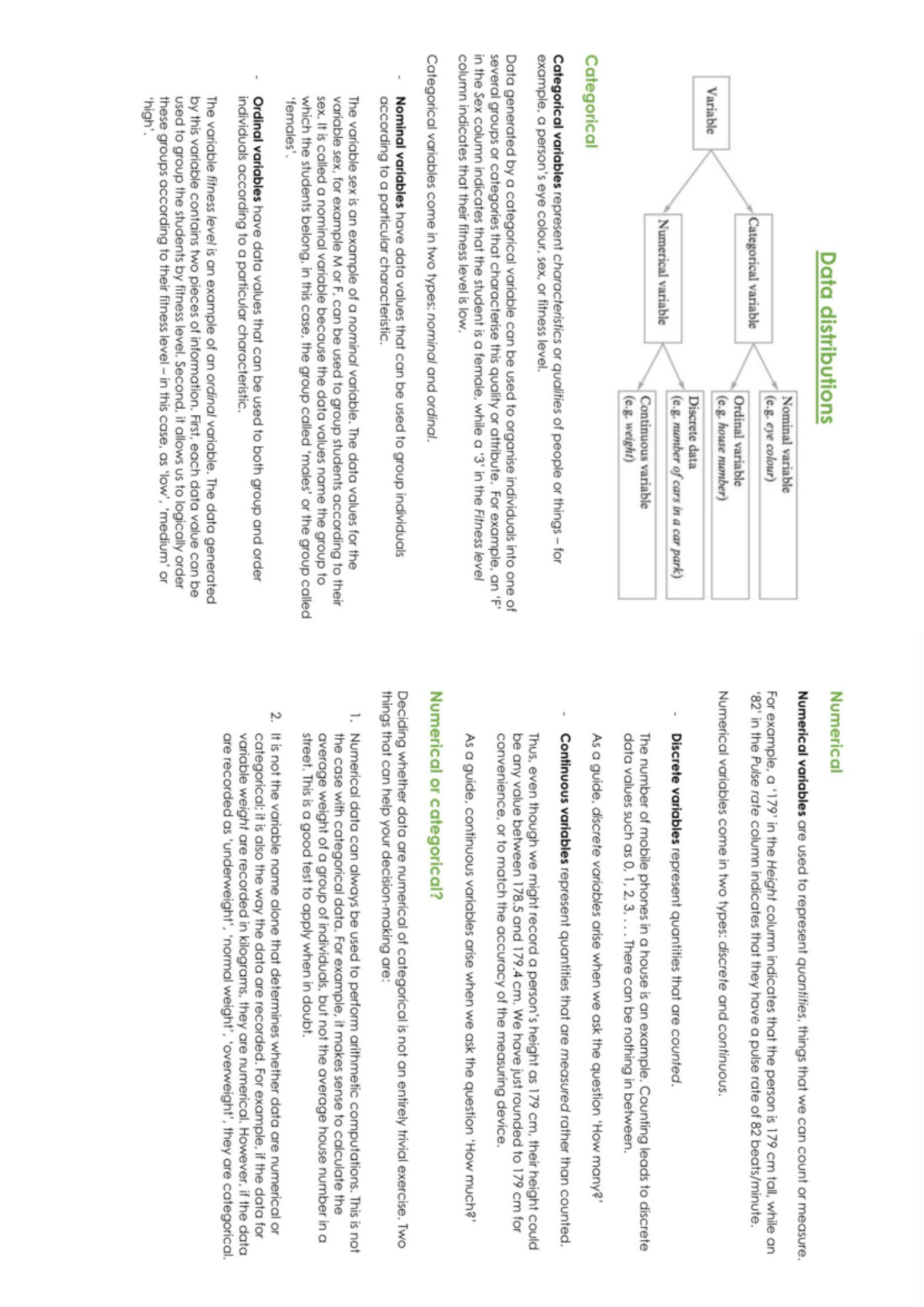 General Maths Data Analysis (MATH101) Topic 1 Notes - Studocu