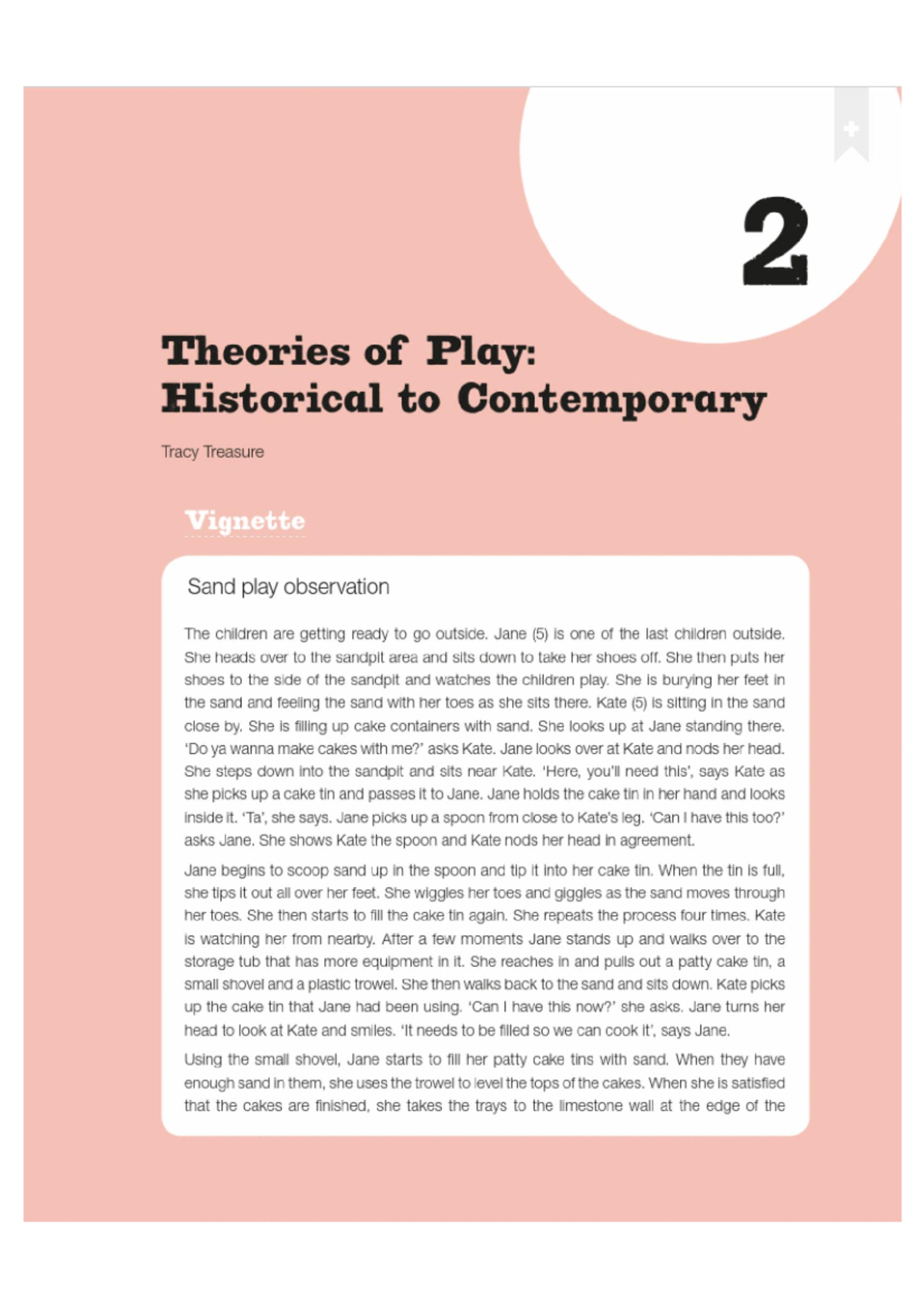 Chapter 2 - Exploring Classical and Contemporary Theories of Play - Studocu