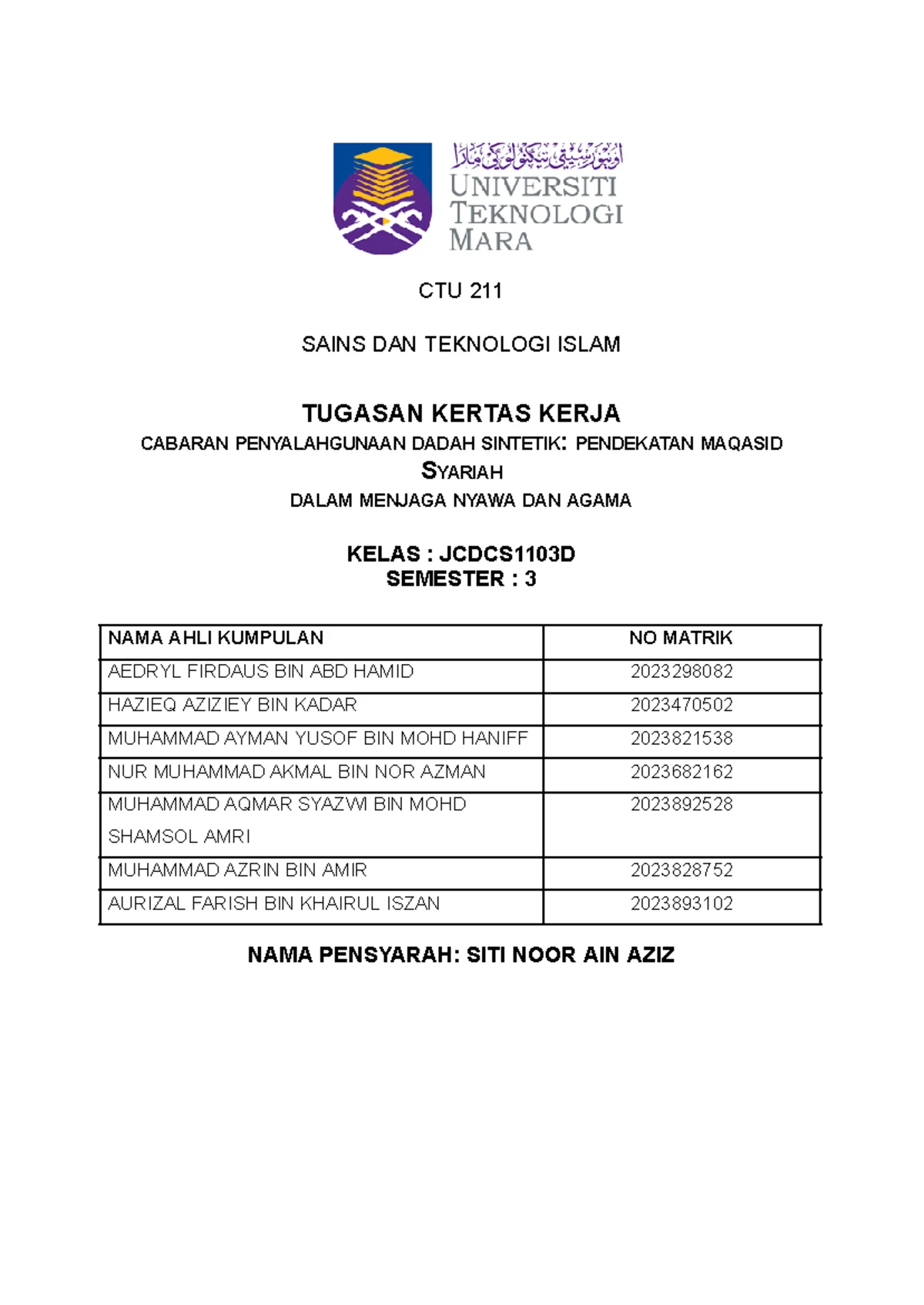 G1 KK J HGD344 3AB3 - G1 KK - LAPORAN KAJIAN KES SKANDAL RASUAH ROLLS ...