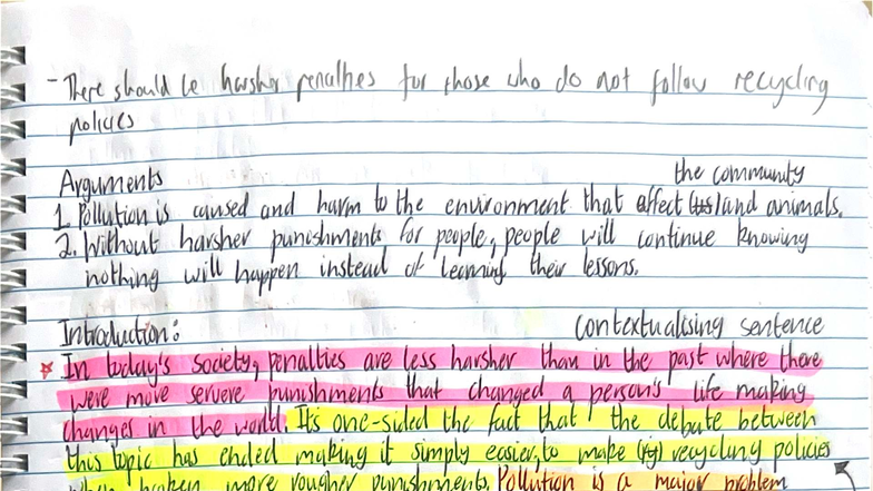 Recycling Policies and Penalties: A Call for Stricter Enforcement - Studocu