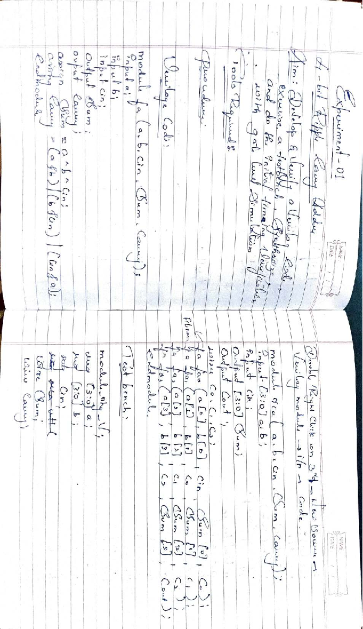 VLSI Lab - Module Output and Input Analysis - Studocu