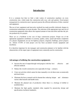 Trade Project for building construction - Diploma in civil engineering ...