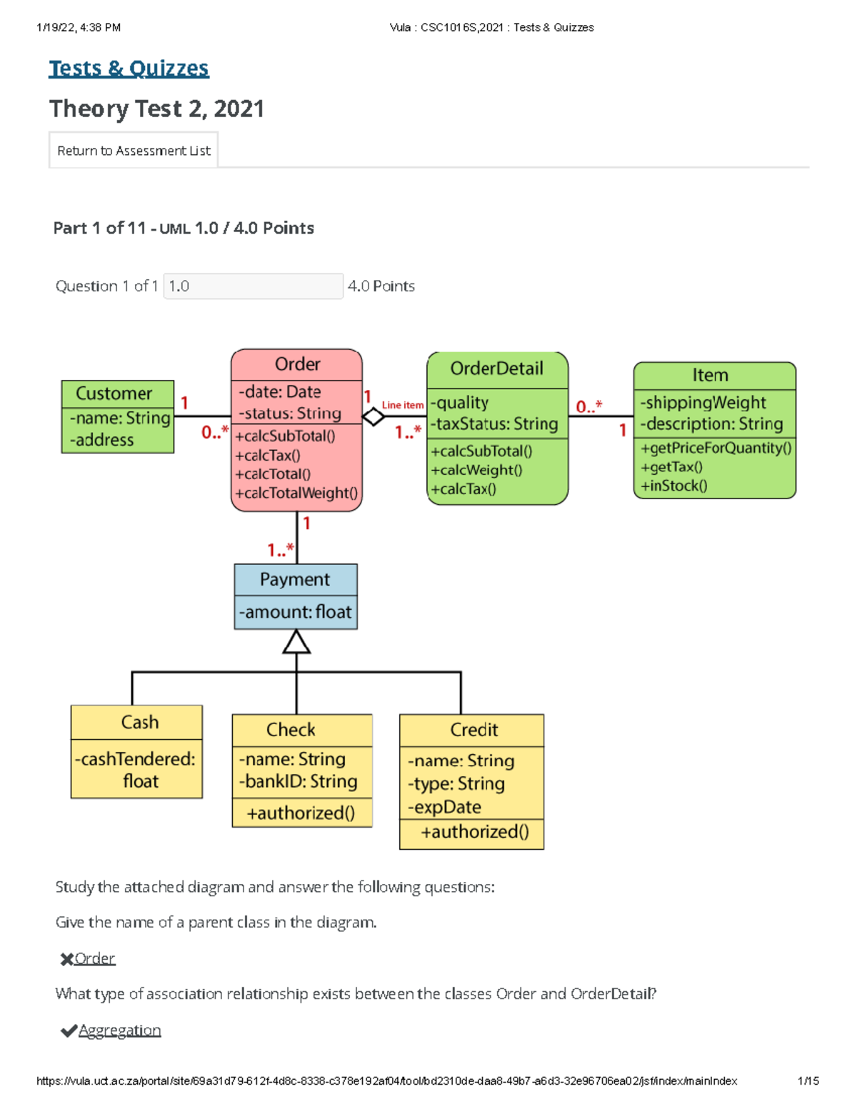 Vula CSC1016S 2021: Theory Test 2 & MCQs Summary - Studocu