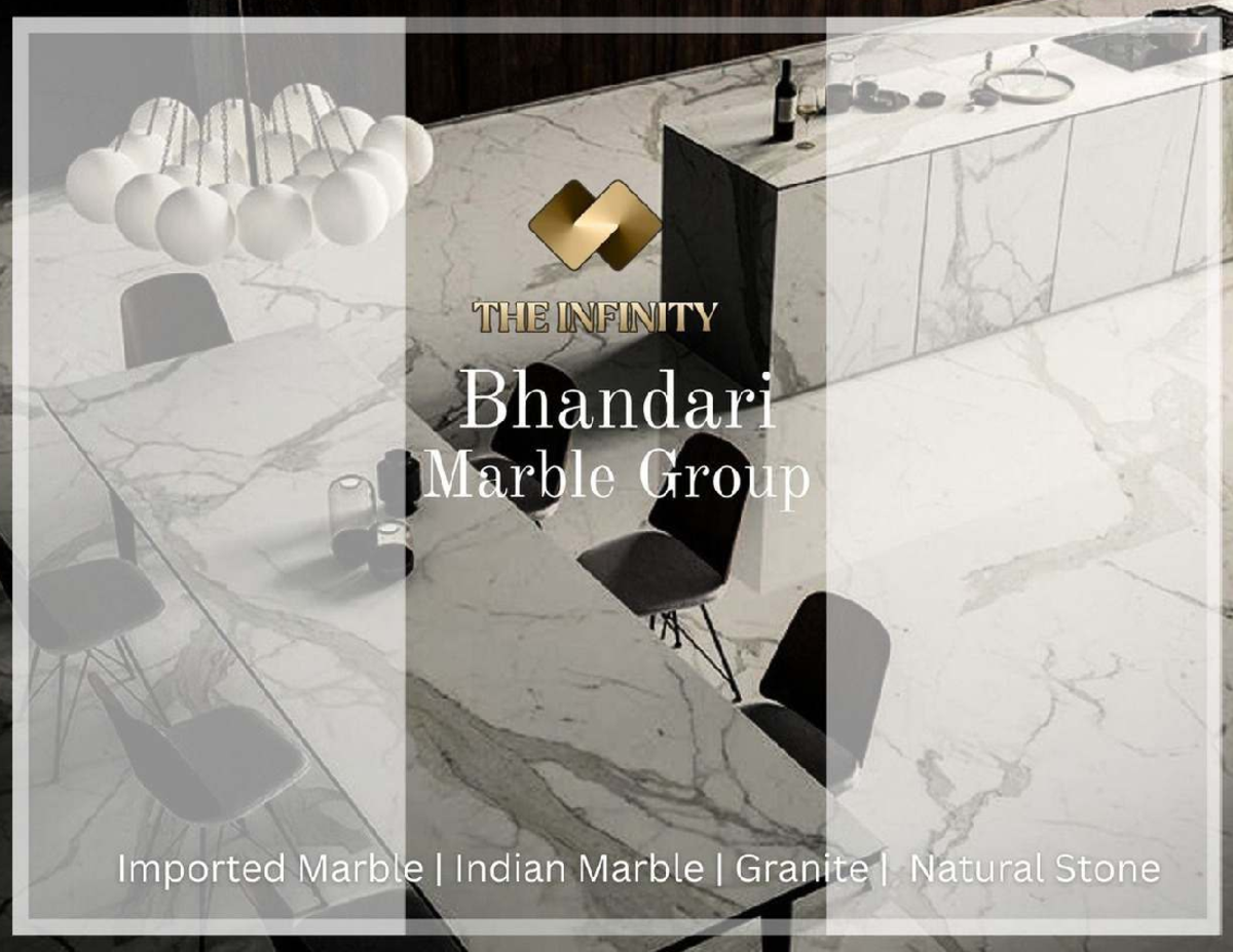 Indian White Marble Collection: Luxury Stones from Bhandari Group - Studocu
