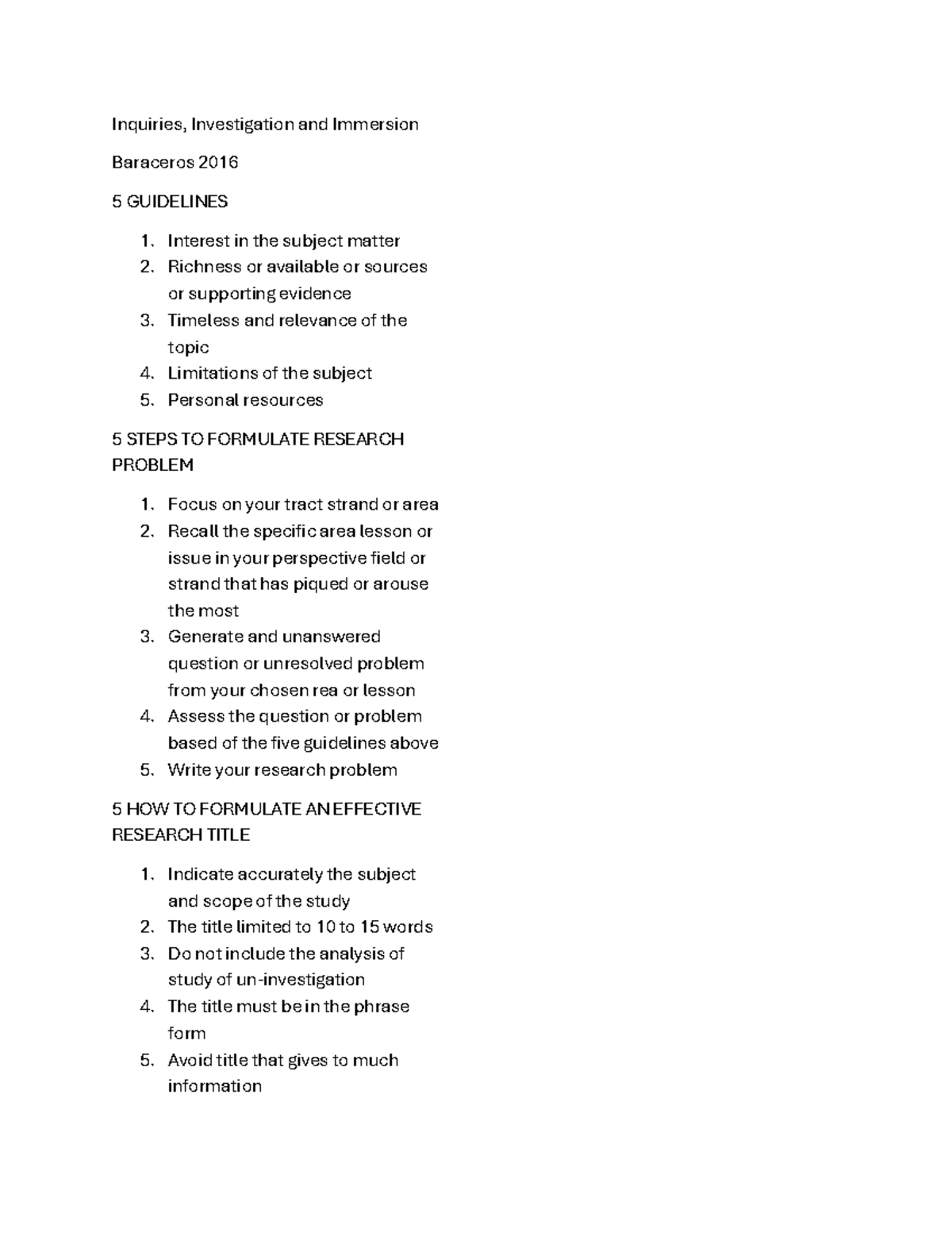 Research Title Formulation Guidelines and Steps for Effective Titles ...