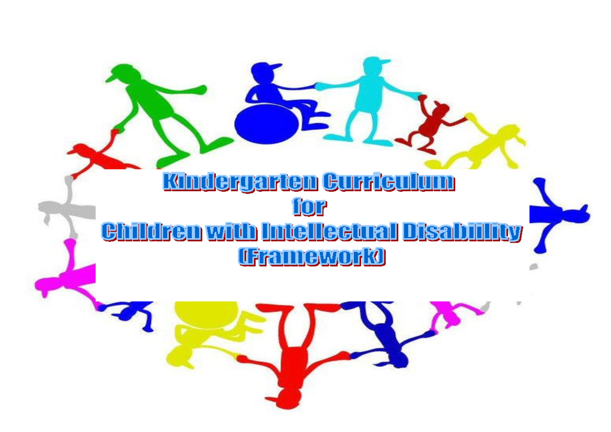 CWID 101: Curriculum Framework for Kindergarten with Intellectual ...