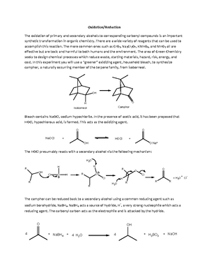 Recrystallization of Benzoic Acid Lab Report - Experiment 2 ...