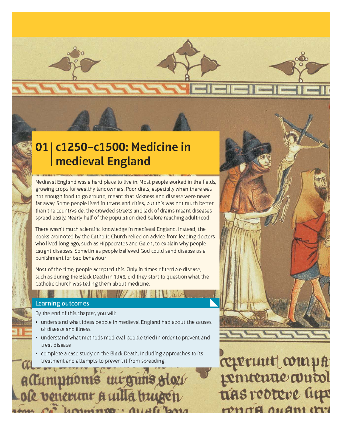 Edexcel GCSE 9-1 History: Medicine in Medieval England (c1250-1500 ...
