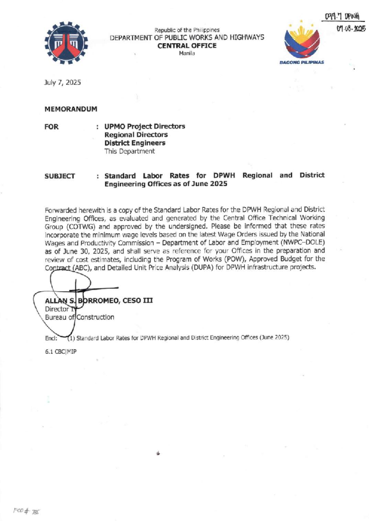 DPWH Market Scoping Report 2026: Standard Labor Rates & Project ...