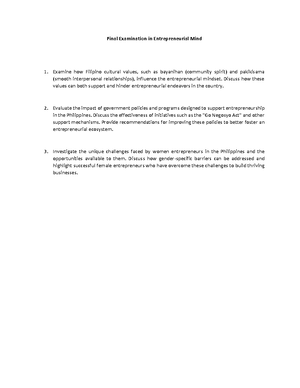 Reviewer IN Entrep - CHAPTER 1: Entrepreneurial behaviour ...