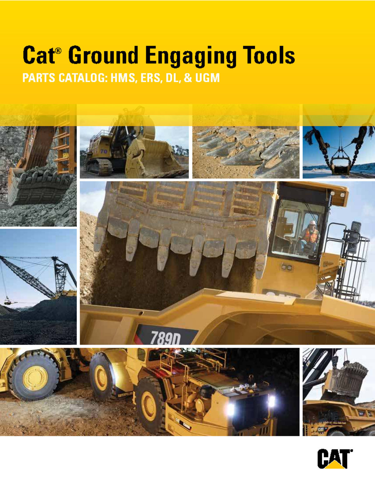 GET CAT Spec Manual: Ground Engaging Tools Parts Catalog HMS, ERS, DL ...