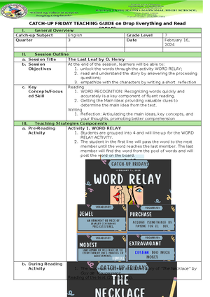 Ellna Answer- Sheet - english grade 3 - Studocu