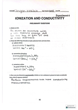 procedure Experiment 26: part 3 Oxalate Analysis of K3Fe(C2O4)3 * 3H2O ...