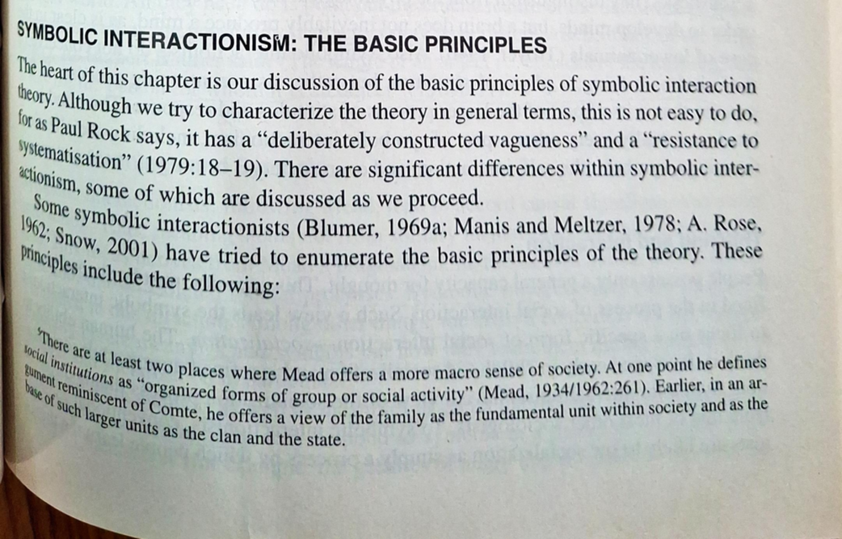 SYMBOLIC INTERACTIONISM: KEY PRINCIPLES AND THEORIES (SOC 101) - Studocu