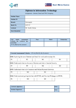 7050-1712772706277-Unit 04 Database Design and Development 2024 (2) - Assessor Feedback: LO1 Use ...