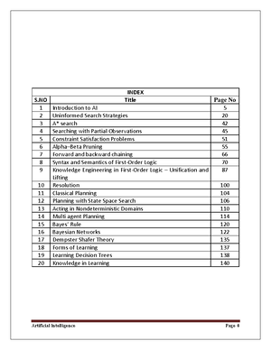 BCS654A-Introduction to Artificial Intelligence - Marks scored shall be ...