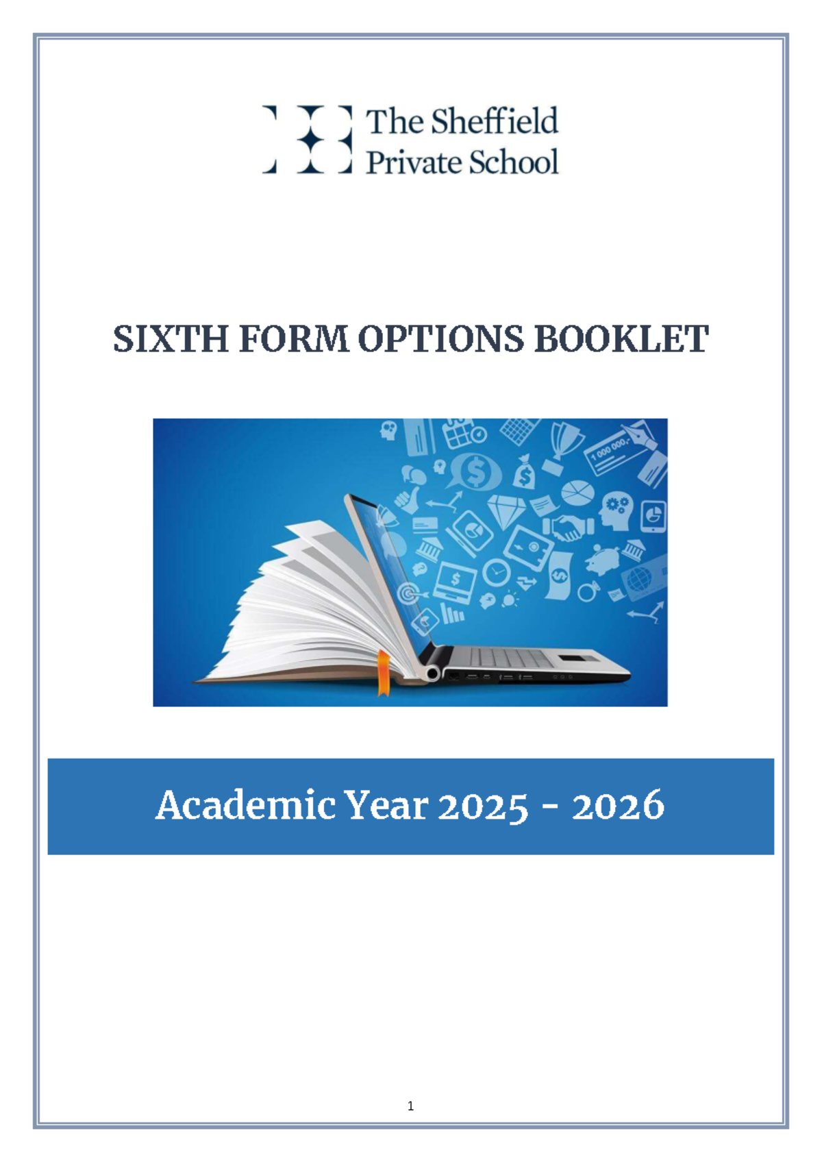 TSPS Sixth Form Options Booklet 2025-2026: Subject Selection Guide ...