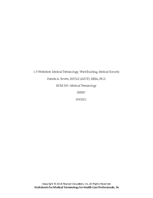 Module One Worksheet Questions - Module One Worksheet Questions Answer ...
