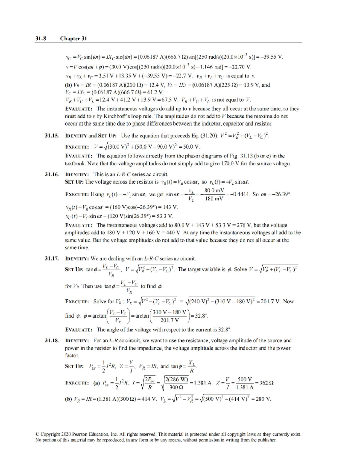 University Physics (PHYS 1230) Chapter 31: AC Circuit Analysis and ...