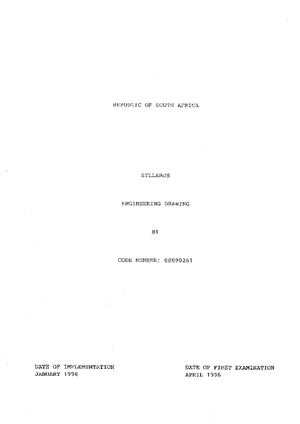 N1 Electrical Trade Theory Syllabus - REPORT 191 PROGRAMME SYLLABUS ...