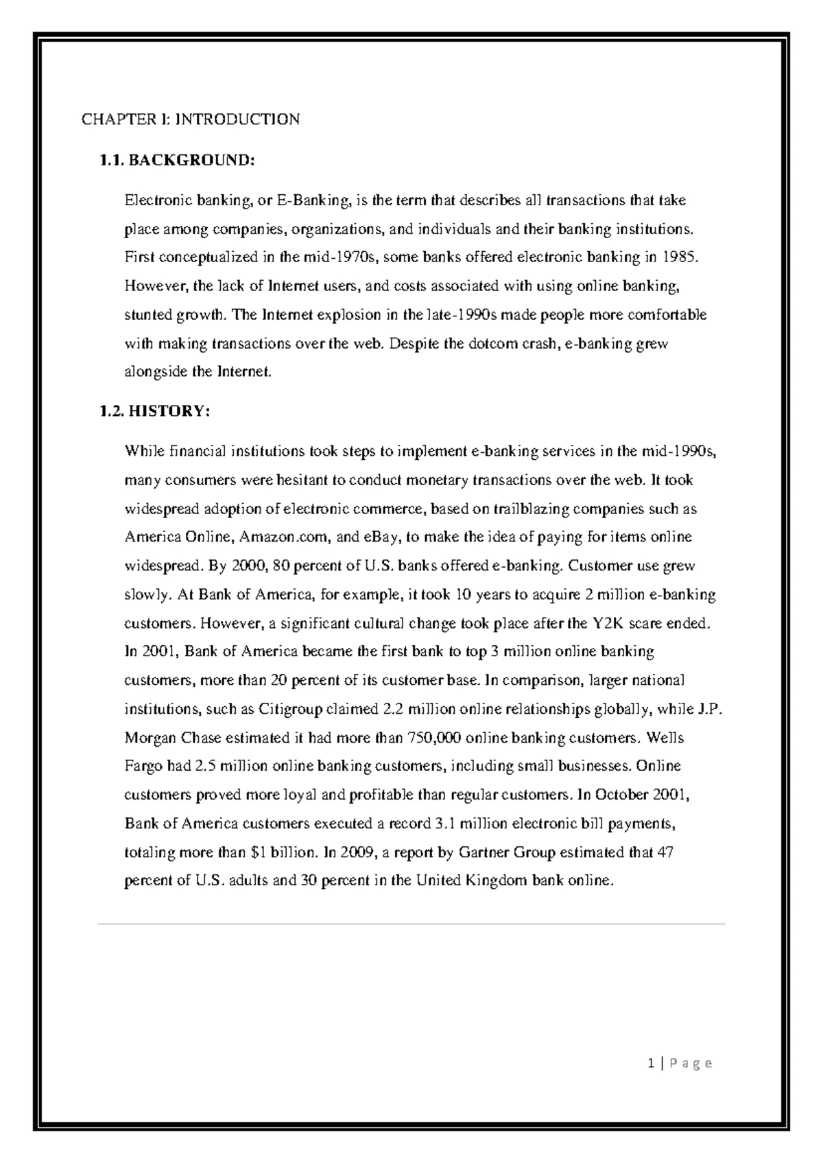 E Commerce project - PROJECT REPORT ON E-COMMERCE INDUSTRY M IV ...