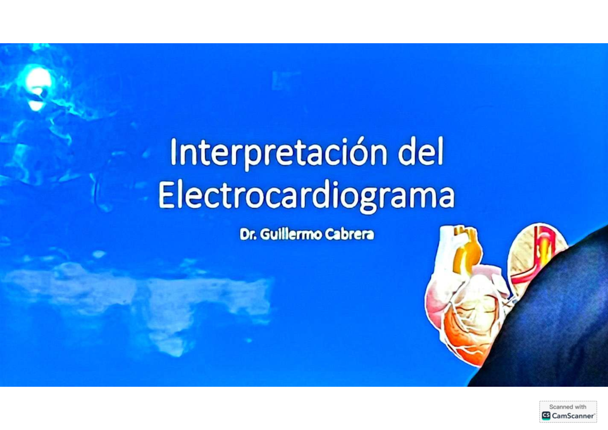 Patologia Medica Interpretacion del ECG - Interpretación del ...