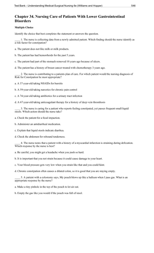 1. Assessment gastrointestinal system - C H A P T E R Nursing ...