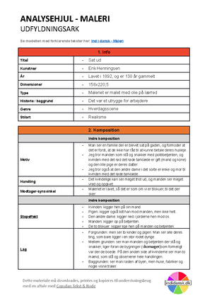 Barnemordet - billede analyse - Præsentation: Summun jus, summa injuria ...