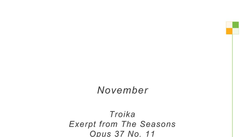 Tchaikovsky's Troika (Op. 37 No. 11) - Piano Sheet Music - Studocu