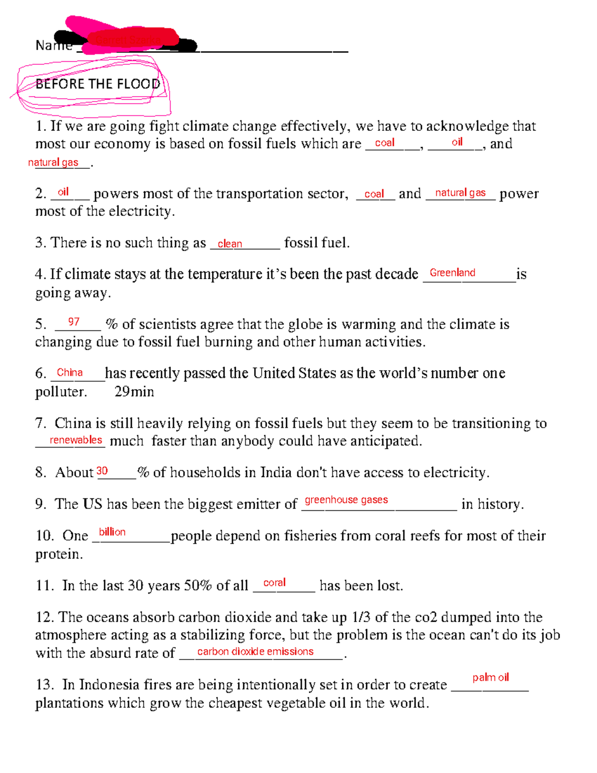 Kami Export - Biology Movie Questions #2 - Name ...