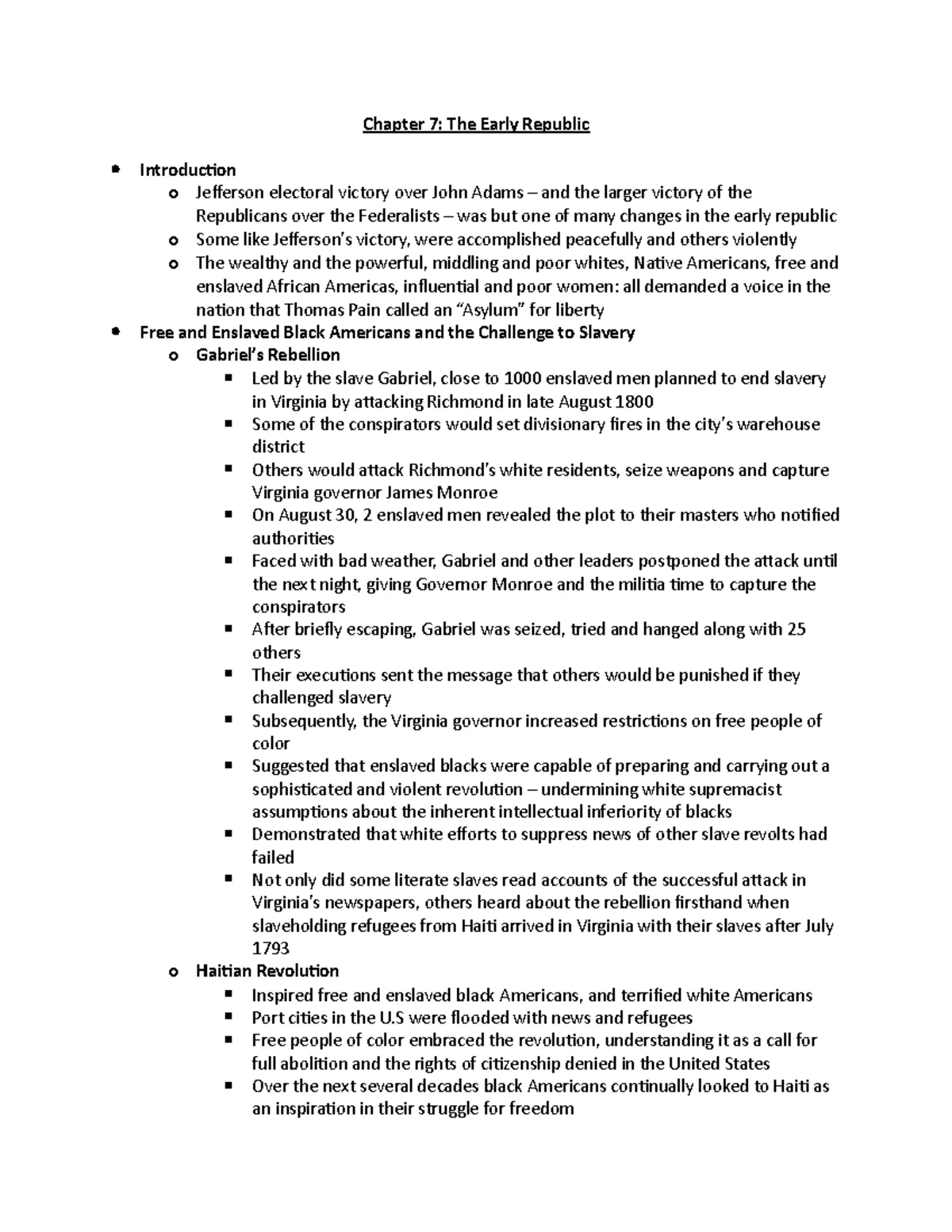 THE AMERICAN YAWP CHAPTER 6 - A NEW NATION - CHAPTER 6 NOTES – A NEW ...