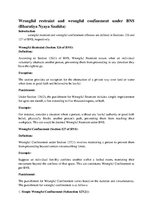 Hurt and Grievous Hurt - Simple Note of BNS - Under the BNS (Bharatiya ...