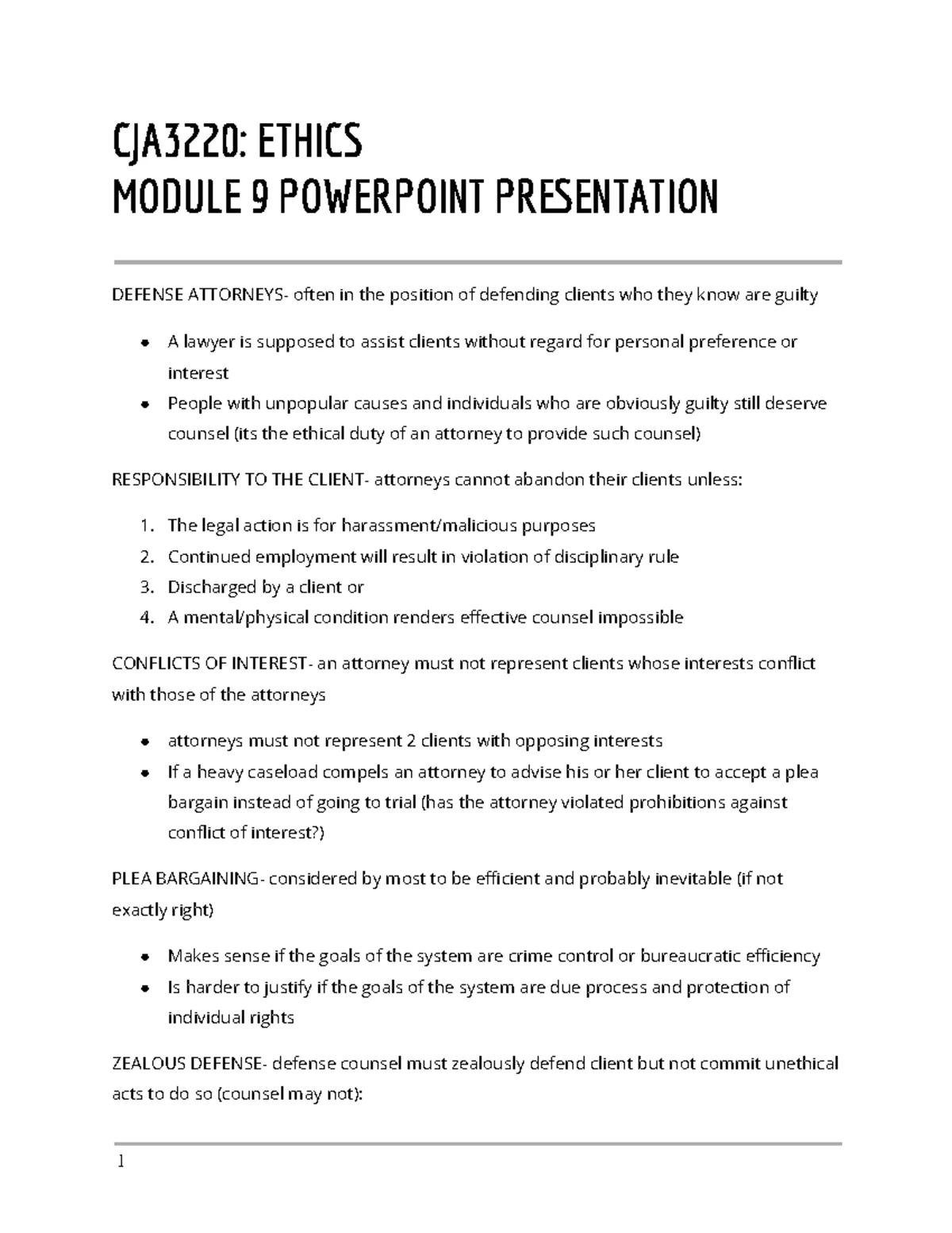 Ethics in Criminal Justice: Morality Ethics and Dilemmas - Studocu