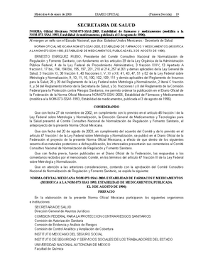 NOM-072-SSAI-01. Etiquetado de medicamentos y de remedios herbolarios ...