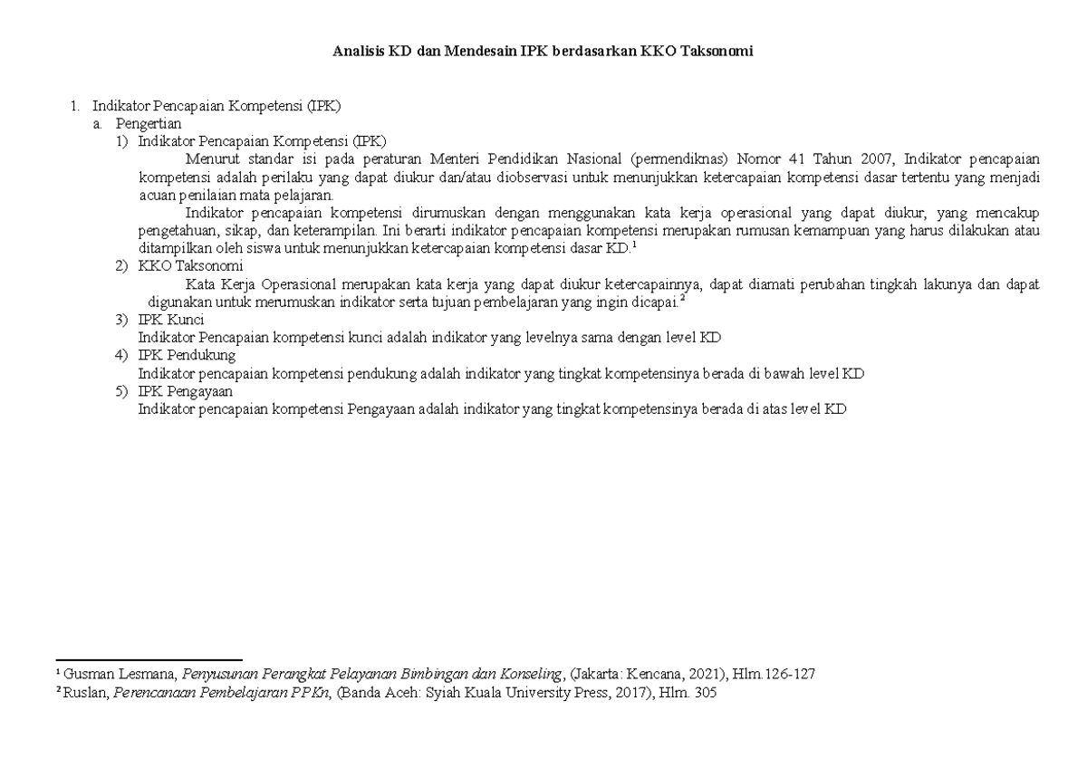 pengertian Takhtit At-tarbawi - Analisis KD dan Mendesain IPK ...