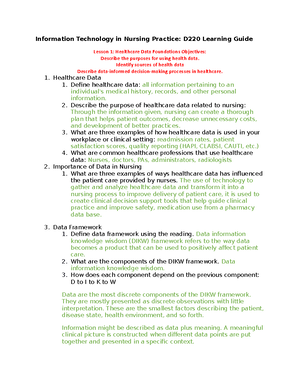 D225 Task 1 - Task 1 5 year plan - Professional Development Plan ...