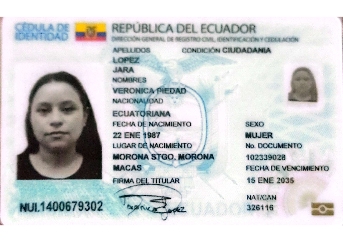 Cam Scanner 29-01-2025 16 - CEDULA REPUBLICA DEL ECUADOR IDENTIDAD ...