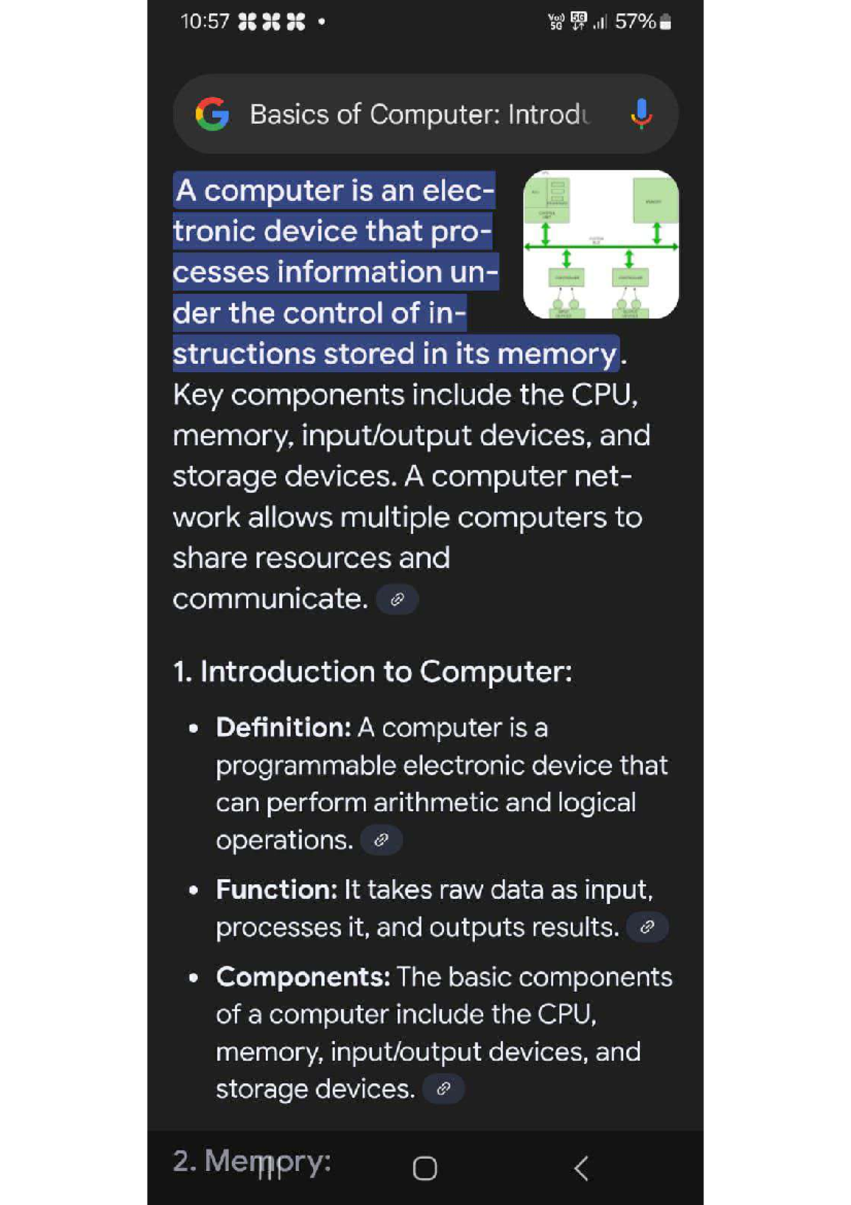 Basics of Computer Systems: Unit 1 Notes for IT Course 5G - Studocu