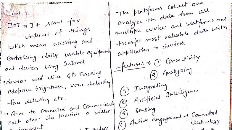 IOT Notes: Understanding Internet of Things Architecture and ...