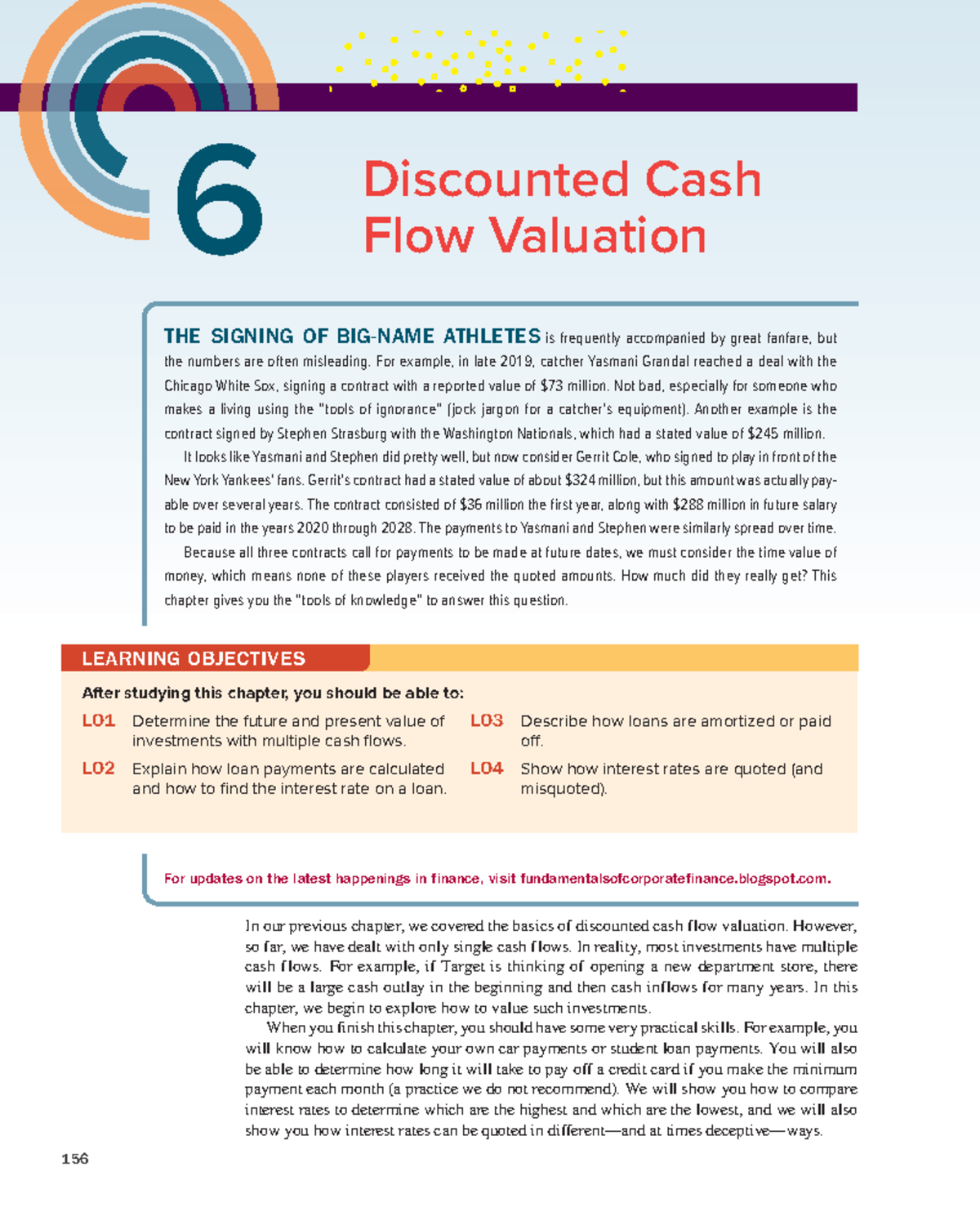 Chapter 6: Valuation of Multiple Cash Flows via Discounted Cash Flow ...